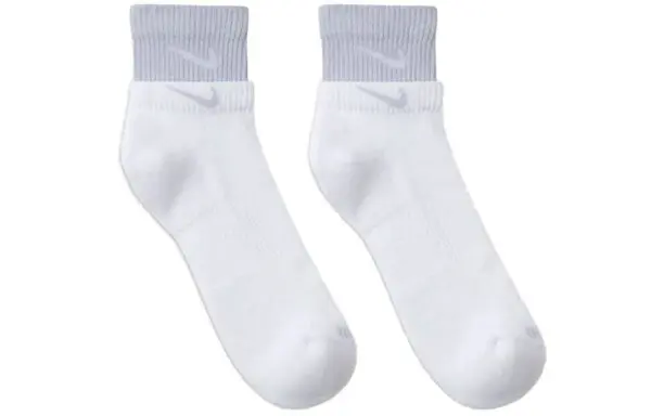 Nike Everyday Plus Cushioned Ankle Tube Socks 2 Pack - Purple