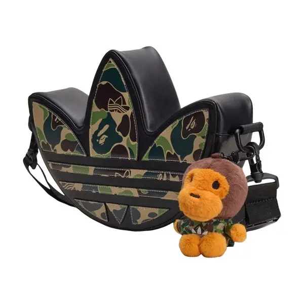 Adidas X Bape Trefoil Shoulder Bag