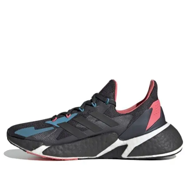 Adidas X9000l4 Athletic Sneakers - Black/pink/blue