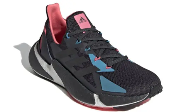 Adidas X9000l4 Athletic Sneakers - Black/pink/blue