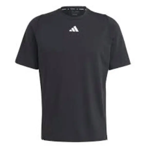 Adidas Train Icons 3 Bar Logo Training T-shirt 'black Red Blue