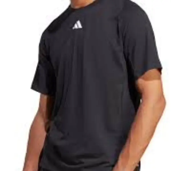 Adidas Train Icons 3 Bar Logo Training T-shirt 'black Red Blue