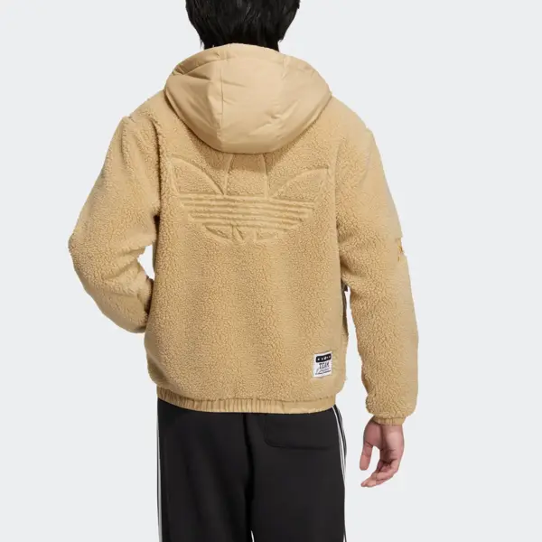 Adidas Originals Sherpa Logo Jacket