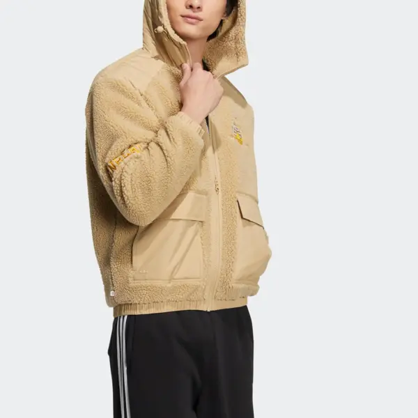 Adidas Originals Sherpa Logo Jacket