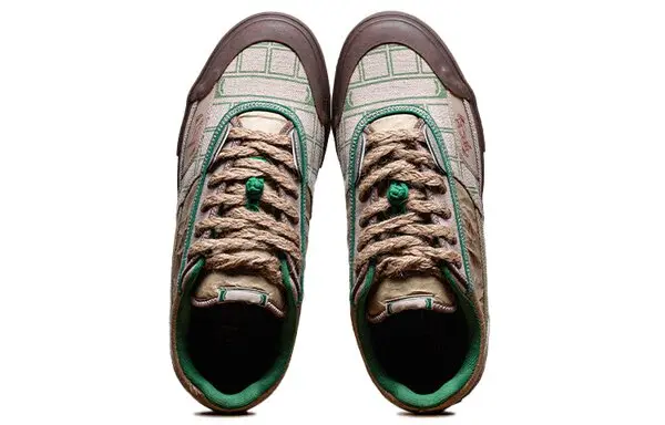 LI-NING 50 X Acu Skate Shoes - Khaki/brown