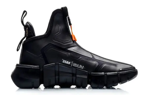 LI-NING Counterflow High Top Zip Up Sneakers