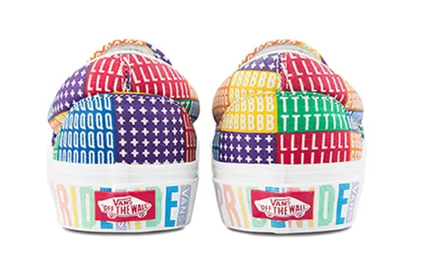 VANS Classic Slip-on "pride" Sneakers - Multi-color