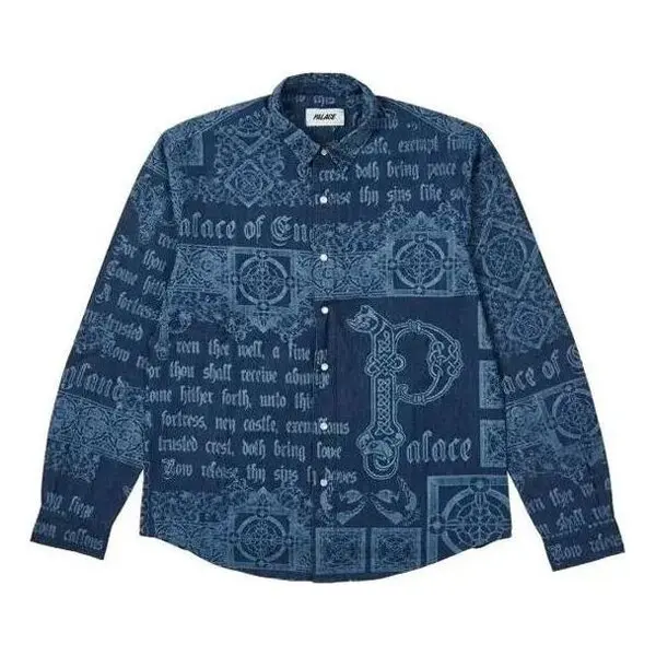 PALACE Medieval Shirt - Blue