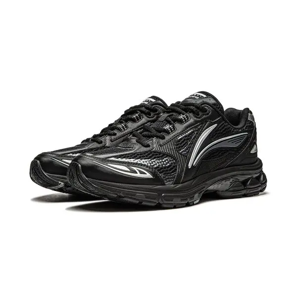 LI-NING Fuyao 2.0 Low Top Athletic Sneakers - Black/silver