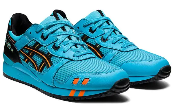 Asics Gel Lyte Iii "aquarium" Sneakers - Blue/orange