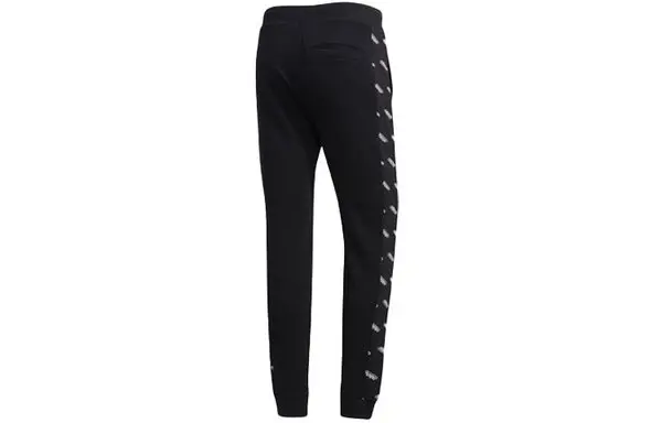 Adidas Printing Splicing Knit Bundle Feet Sports Pants