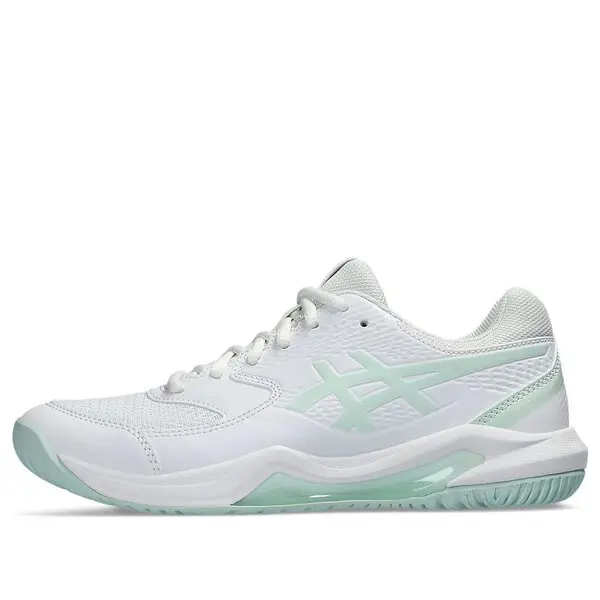 Asics Gel-dedicate Wide Sneakers - White/pale Blue