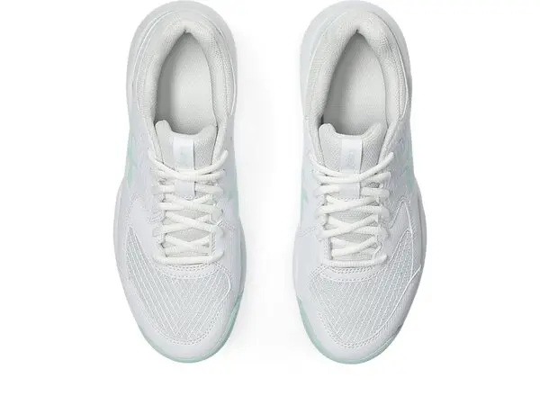 Asics Gel-dedicate Wide Sneakers - White/pale Blue
