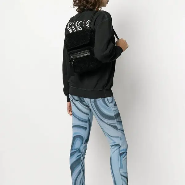 Off-White Montone Binder Backpack