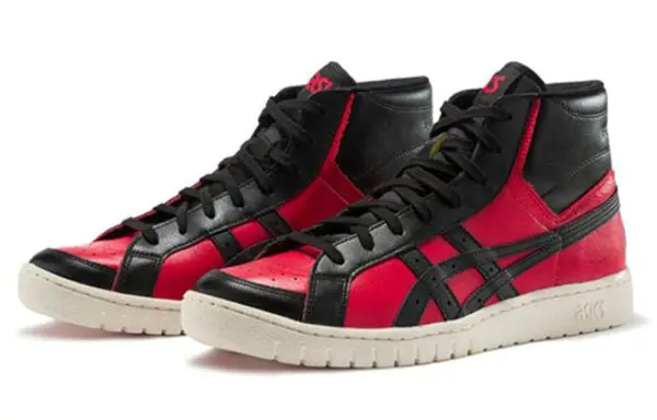 Asics X Flagstuff Gel-ptg Mt High Top Sneakers - Black/red