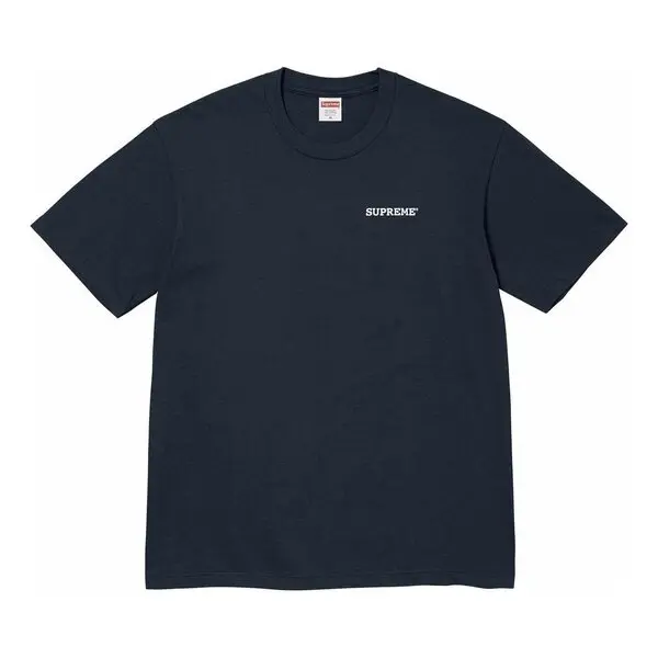 Supreme Patchwork T-shirt - Navy