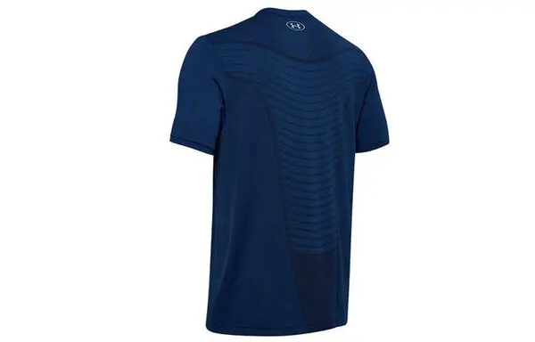 Under Armour Seamless Wave Short Sleeve - Blue