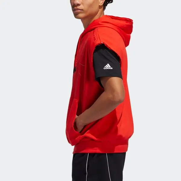 Adidas Sleeveless Hooded Top