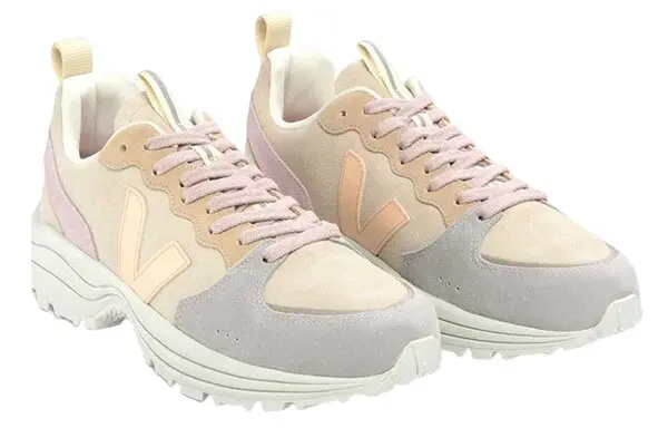 VEJA Venturi Suede Lace-up Sneakers - Light Brown