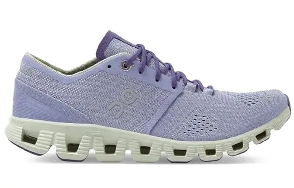 On Cloud X Athletic Sneakers - Lavender/ice