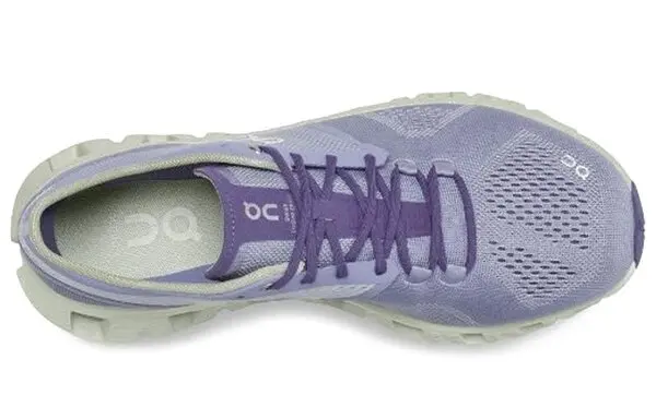 On Cloud X Athletic Sneakers - Lavender/ice