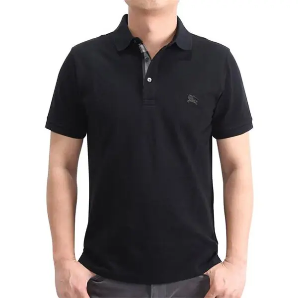 Burberry Logo Lapel Short Sleeve Polo Shirt