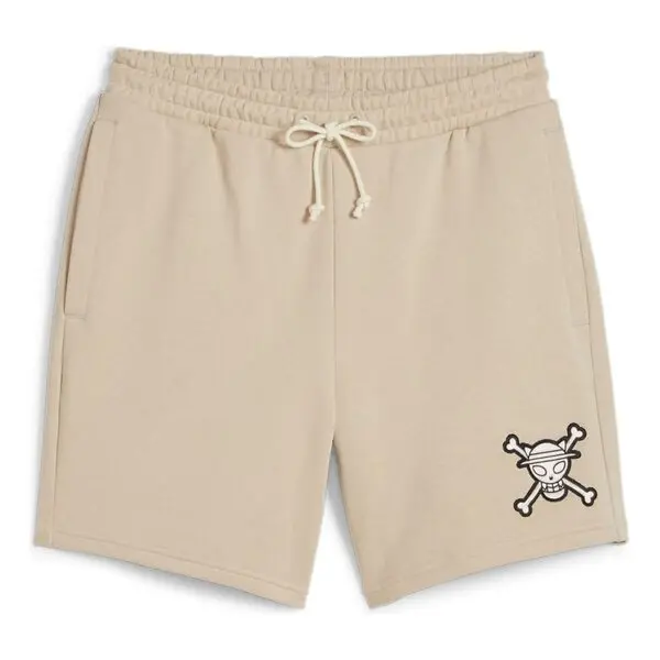 PUMA X One Piece Graphic Shorts - Khaki