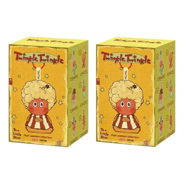 POP MART Twinkle Twinkle Be A Little Star Plush Pendant Sealed Case - Multi-color