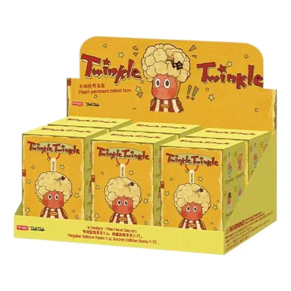 POP MART Twinkle Twinkle Be A Little Star Plush Pendant Sealed Case - Multi-color