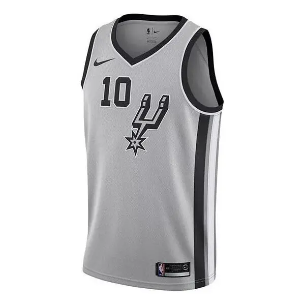 Nike X Nba San Antonio Spurs Jersey 19-20 - Grey/multi-color
