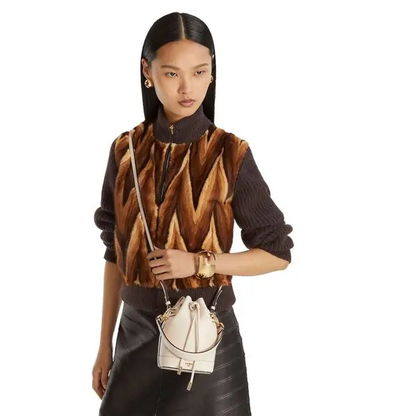 Fendi Mon Tresor Camelia Mini Bag