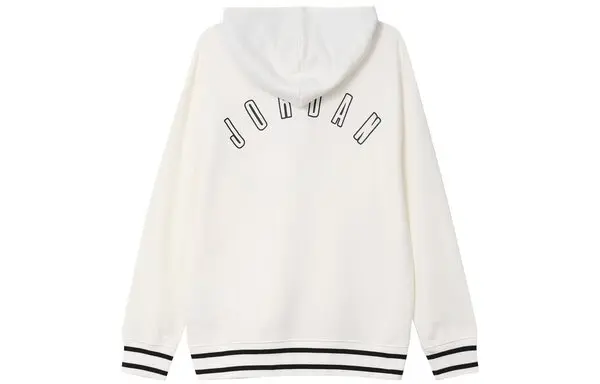 JORDAN Jumpman Fleece Hoodie 'white Black