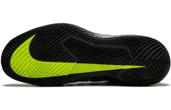 Nike Court Vapor Rf X Air Max 95 "neon" Low Top Sneakers - Black/volt-neon
