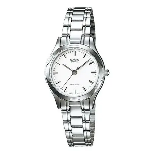 Casio Stainless Steel Quartz Analog Watch - Silver