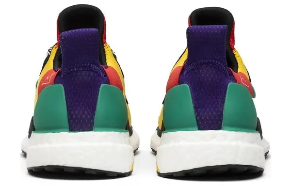 Adidas Pharrell X Solar Hu Glide Athletic Sneakers - Yellow