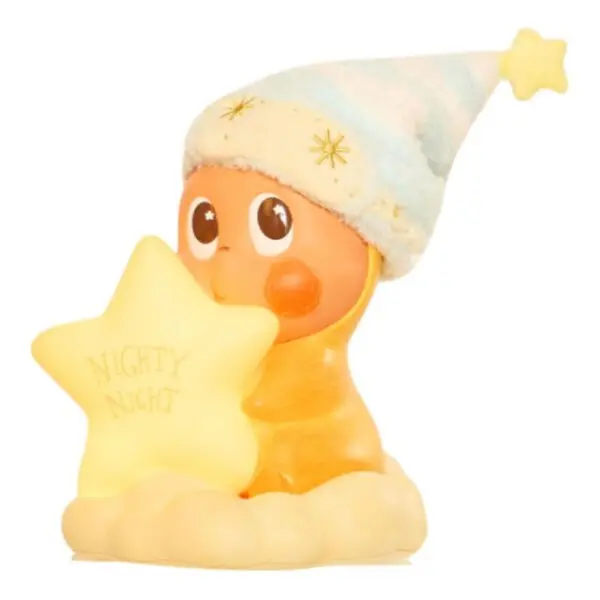 POP MART Twinkle Twinkle Classic Goodnight Pat-activated Lamp - Orange