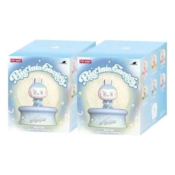 POP MART The Monsters Labubu Big Into Energy Crystal Ball Blind Box - Multi-color