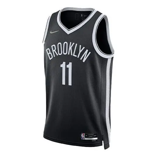 Nike X Nba Brooklyn Nets Kyrie Irving 11 Jersey - Black