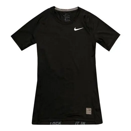 Nike Pro Short-sleeved Athletic Top - Black