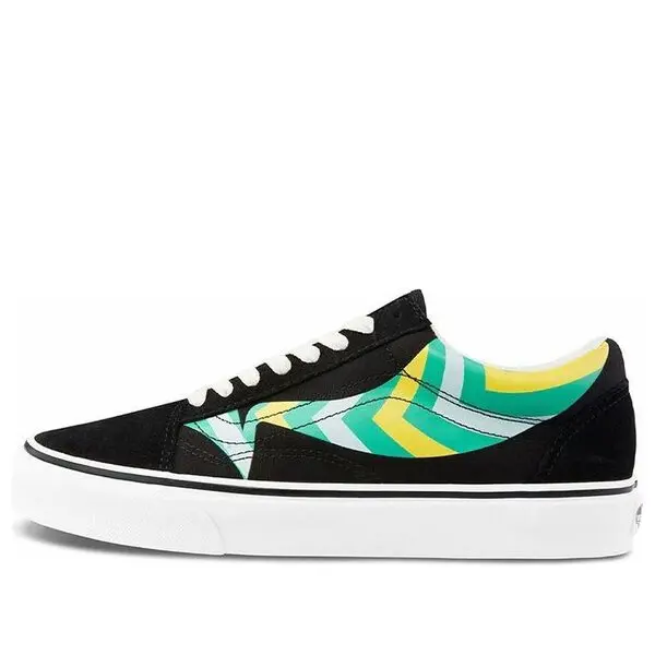 VANS Old Skool Low Top Sneakers - Black/multi-color