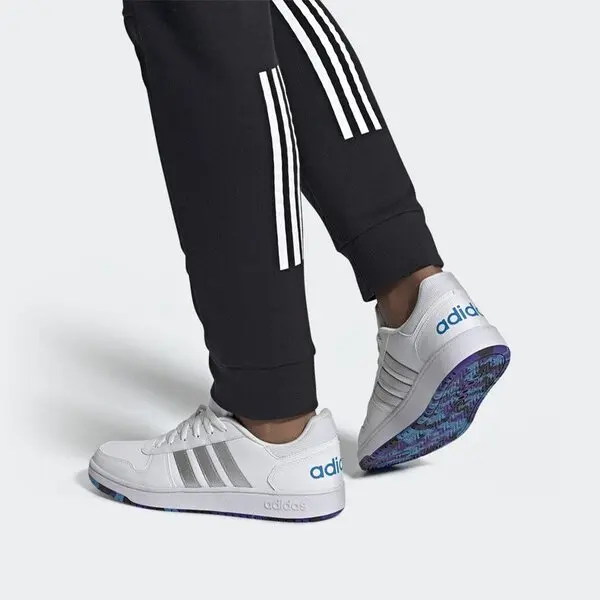 Adidas Hoops 2.0 Sneakers - White/blue