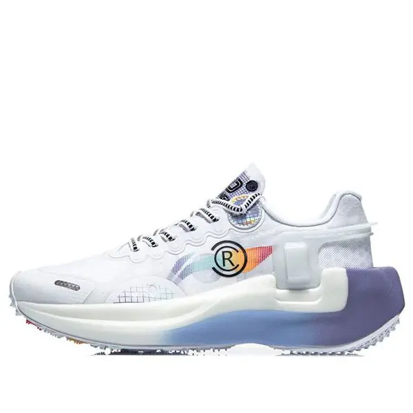 LI-NING Wind Range Essential Sneakers - White/purple/blue