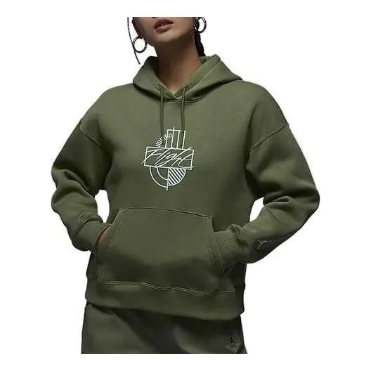 JORDAN Brooklyn Fleece Graphic Hoodie - Green