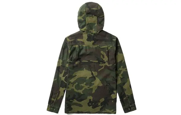 VANS Hooded Coach Jacket Camouflage