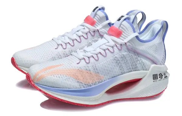 LI-NING Jue Ying Essential Sneakers - White/blue/orange