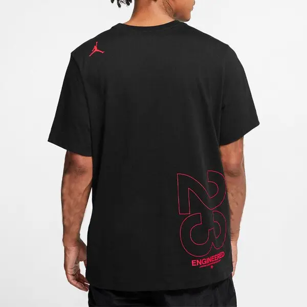 JORDAN Air Printing Pattern Short Sleeve Tee