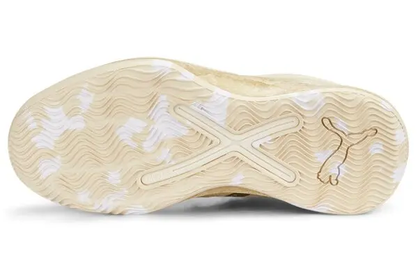 PUMA Rise Nitro Basketball Sneakers - Gold