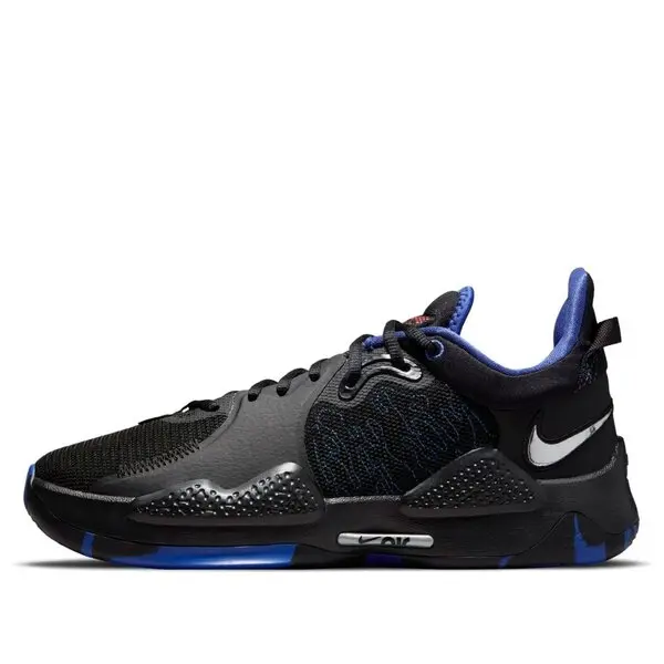 Nike Pg 5 Ep Basketball Sneakers - Black/blue