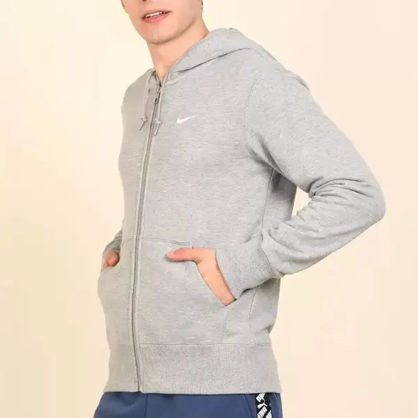 Nike Full Sleeve Solid Sweatshirt Gray - Grey