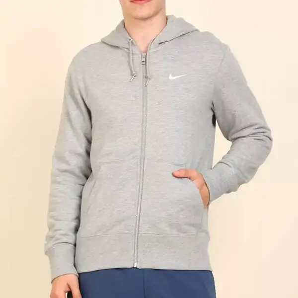 Nike Full Sleeve Solid Sweatshirt Gray - Grey